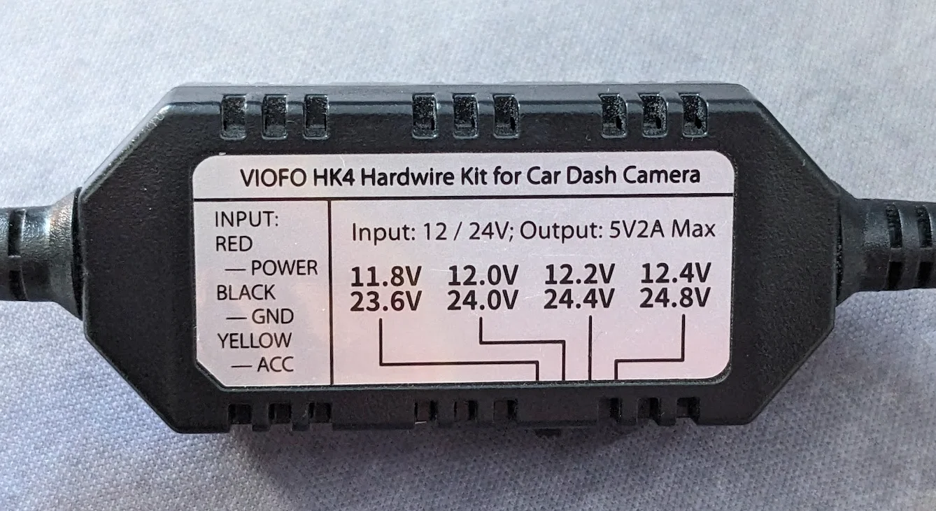 Is the Viofo Wiring Interhangeable from A119S V2 to A329S? | DashCamTalk